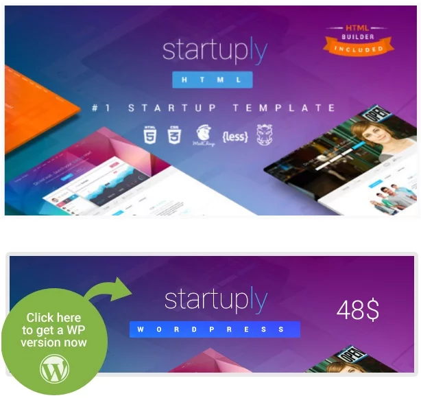 Landing page WordPress themes for your business - Meks