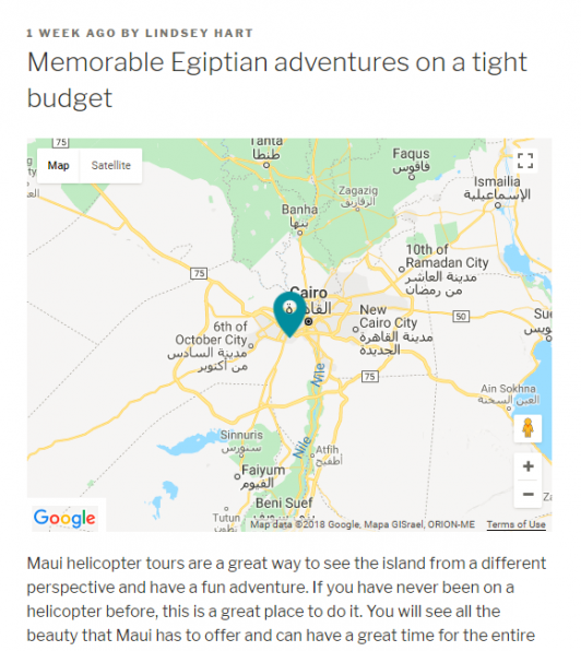 Easy Maps WordPress Plugin - Meks
