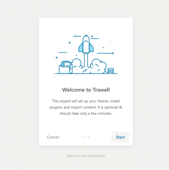 Demo Content Import Setup Wizard Trawell Wordpress Theme