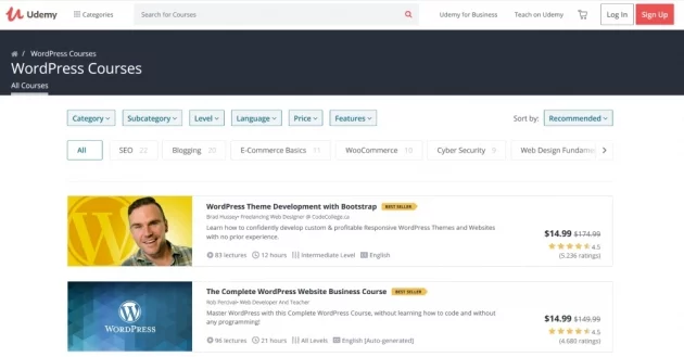 5 WordPress courses to kickstart your knowledge and career - Meks