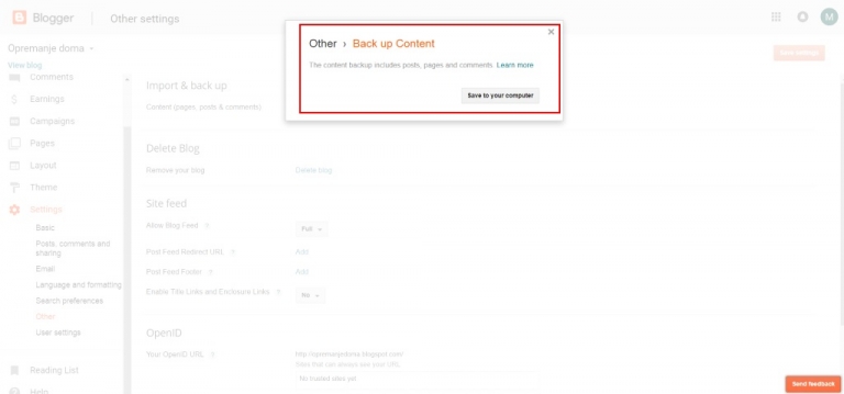 How to move from Blogger to WordPress - the easy step-by-step guide - Meks