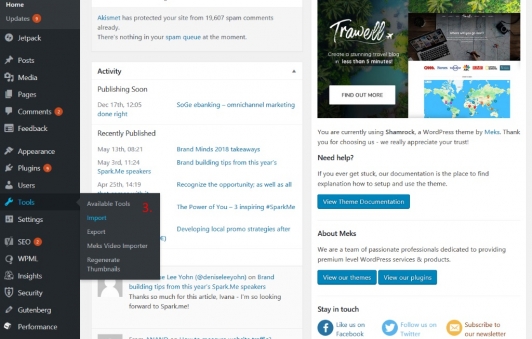 How to move from Blogger to WordPress - the easy step-by-step guide - Meks