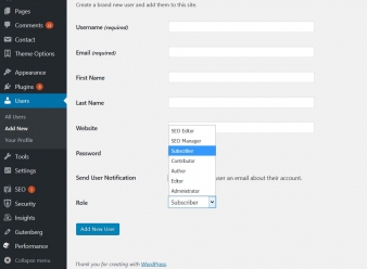 What are WordPress user roles and how to use them wisely - Meks