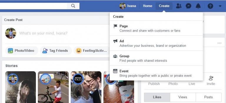 How to create a Facebook Page for your blog (plus PRO tips) - Meks