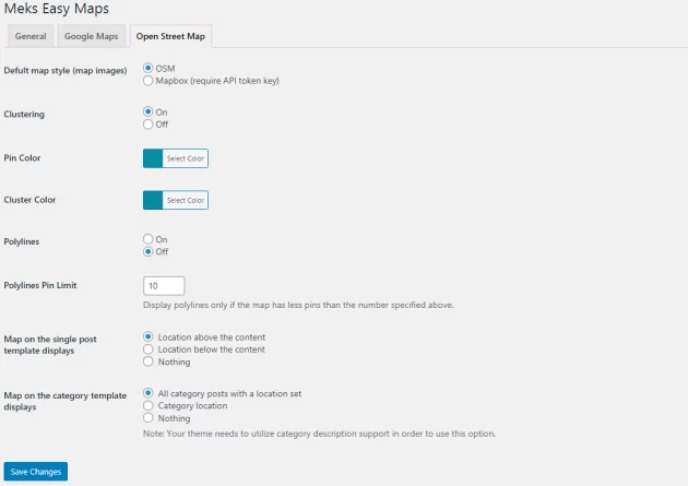 How to setup Open Street Maps - WordPress Theme FAQ - Meks